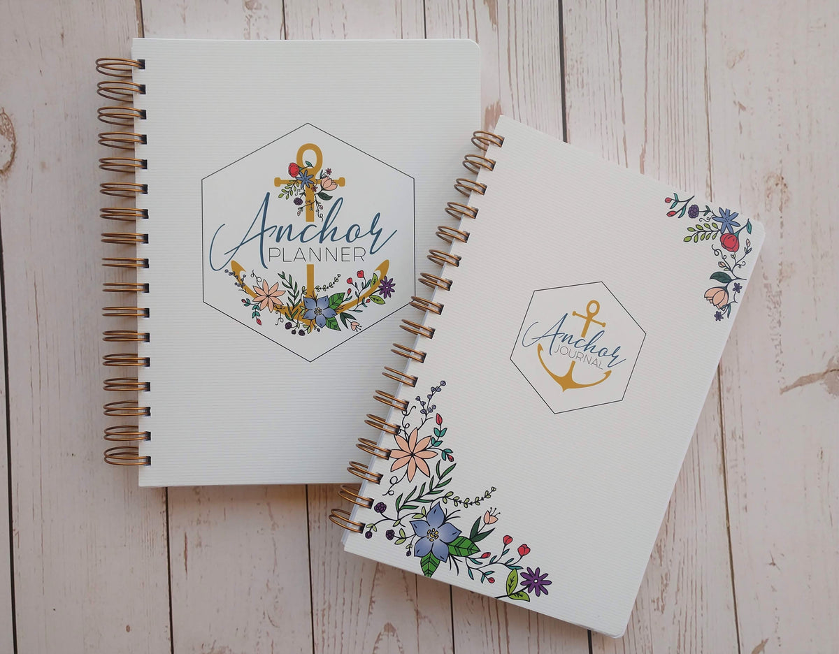 Anchor Planner + Anchor Journal Bundle