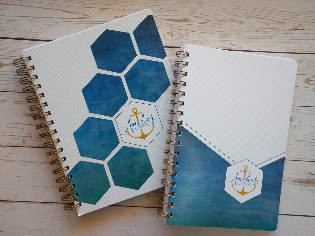 Anchor Planner + Anchor Journal Bundle